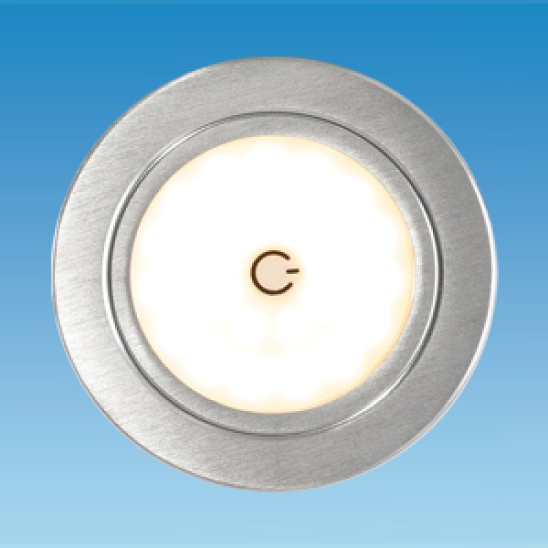 DELTA - Recessed Aluminium Spotlight Touch Switch : Pennine Leisure ...