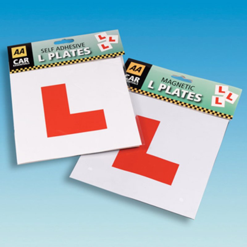 L Plates Self Adhesive : Pennine Leisure Supplies