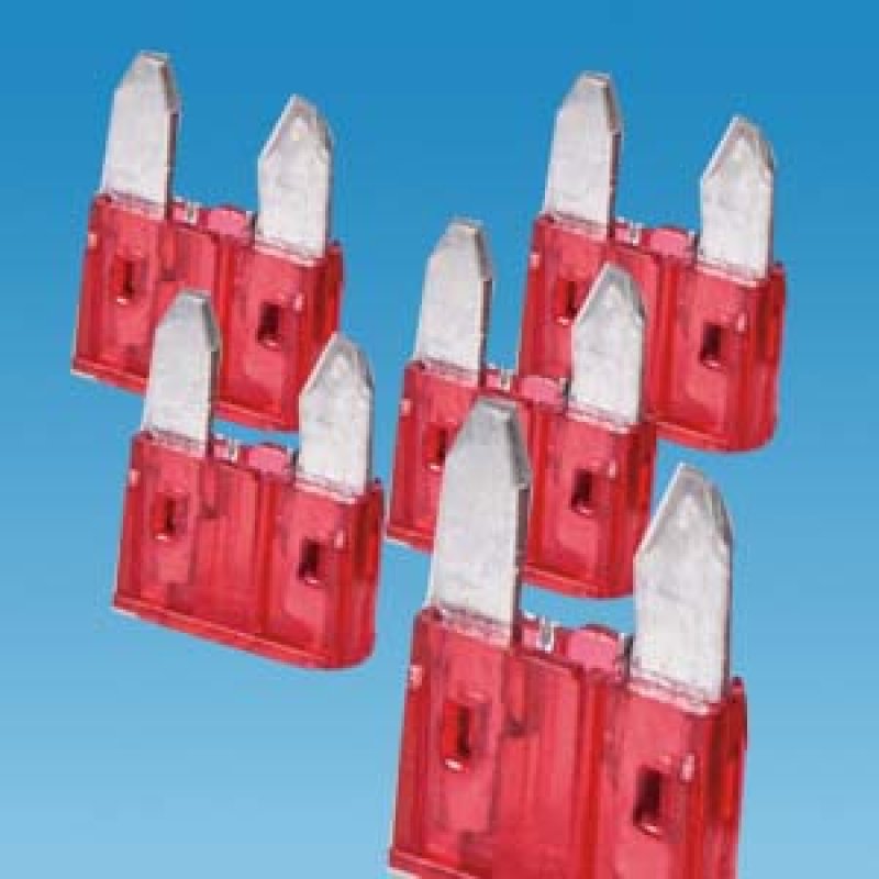 10A MINI Blade Fuse - 5 Per Pack : Pennine Leisure Supplies