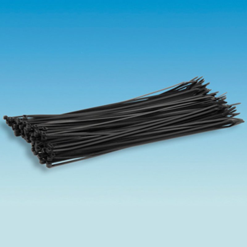 Black Cable Ties 100mm x 2.5mm : Pennine Leisure Supplies