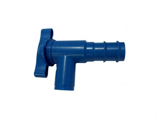 Blue Drainage Tap - Fresh Water : Pennine Leisure Supplies