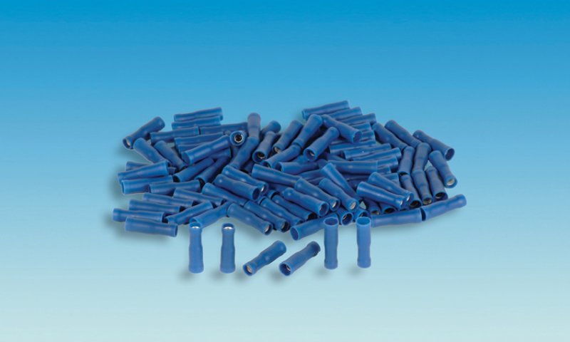 Red 4mm Diameter Female Bullet Connector : Pennine Leisure Supplies