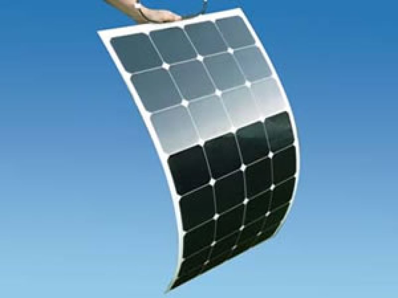 CURVE Flexible 120W Solar Panel Kit : Pennine Leisure Supplies