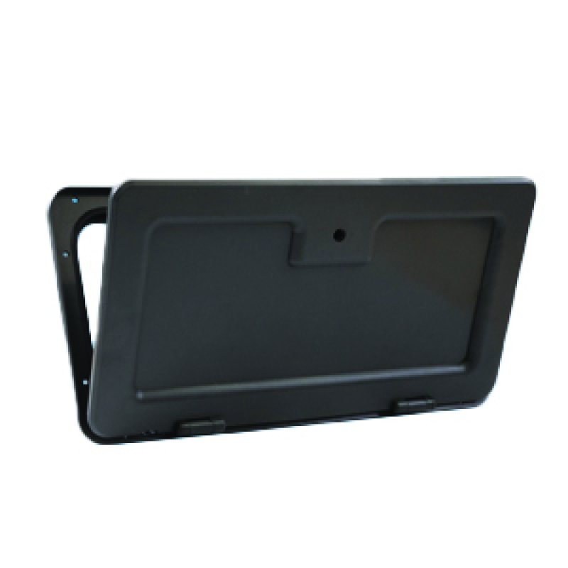 DARK GREY NBB Battery Box Door c/w Infill. : Pennine Leisure Supplies