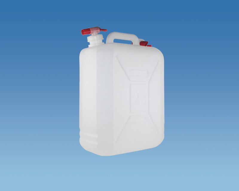 25 Litre Jerry Can c/w Tap : Pennine Leisure Supplies