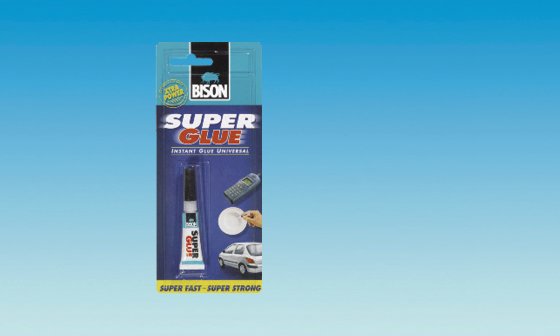 Bison Universal Super Glue ( 2g ) : Pennine Leisure Supplies